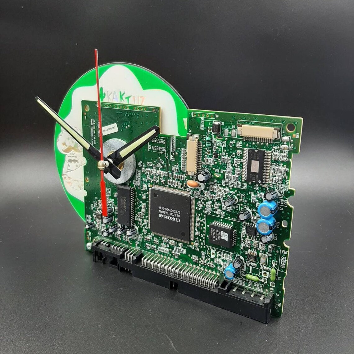 Gift for Geek Computer Clock Office Desk Accessory Unique - Etsy