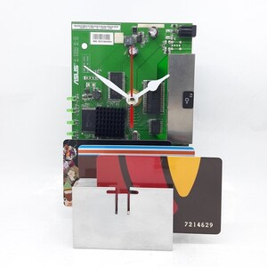 Computer Clock Secondary Computer Board Gift Geek Office Clock | Etsy