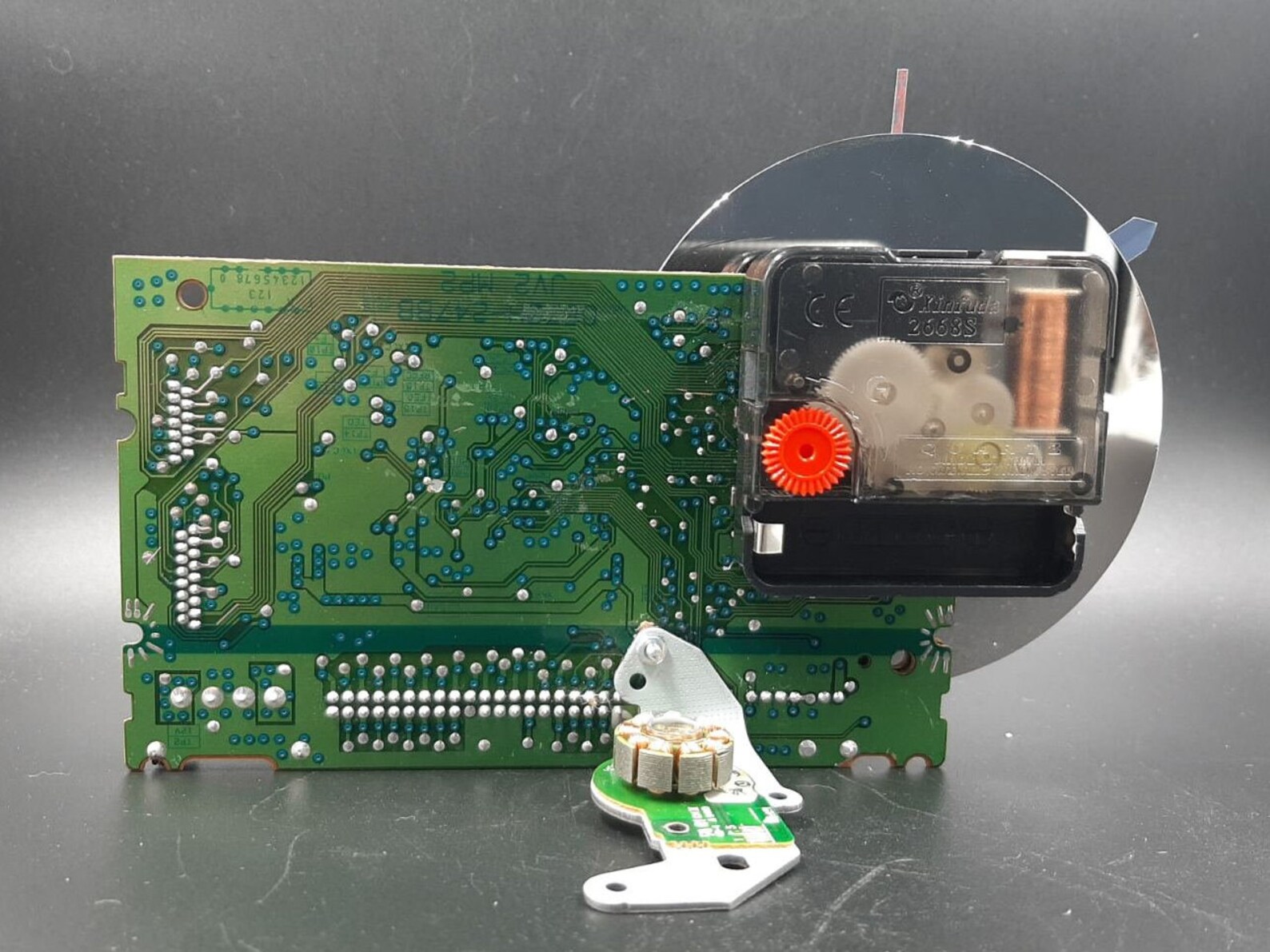 Recycle Computer Clock Unique Desk Clock Handmade Clock - Etsy