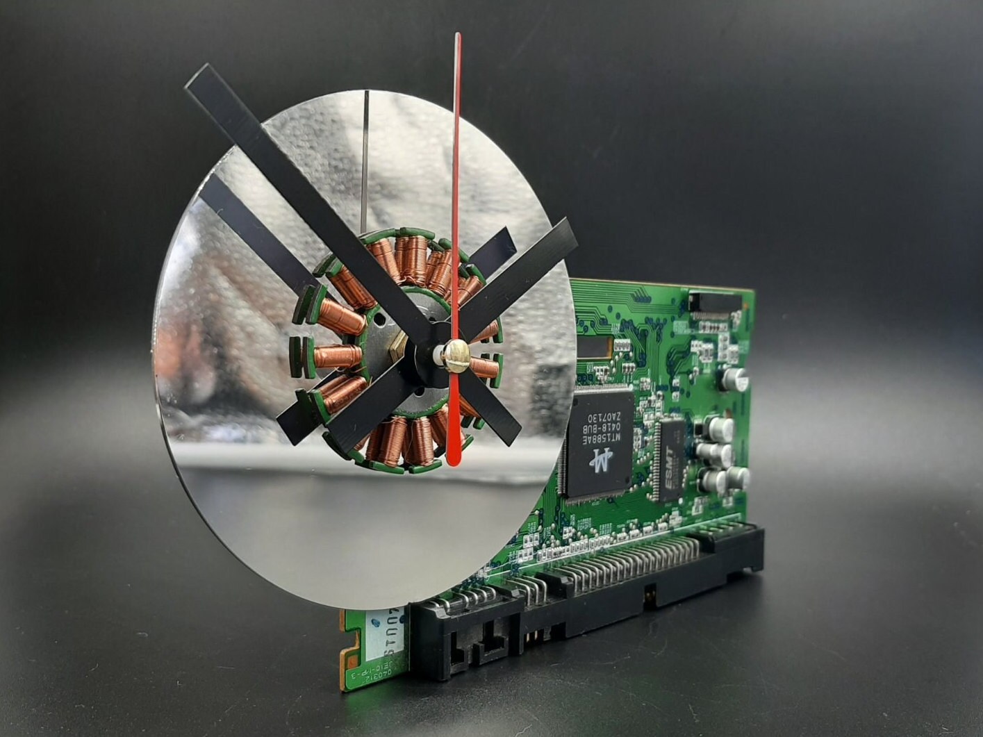 Office Desk Accessory Computer Clock Tech Gift Gift for - Etsy