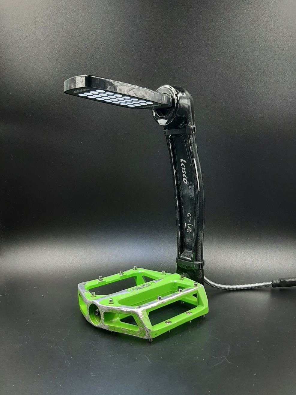 Bicycle Lamp, Desk Lamp, Cyclist Gift, Boyfriend Gift, Steampunk Decor ...