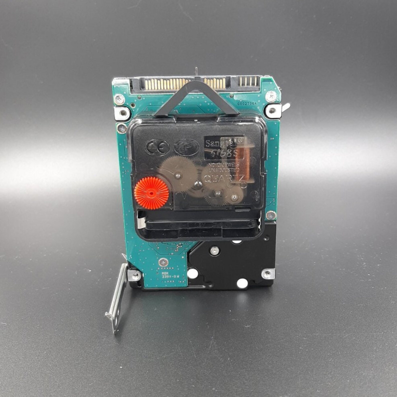 Hard Drive Clock Floppy Drive Clock Desk Clock Office Desk - Etsy