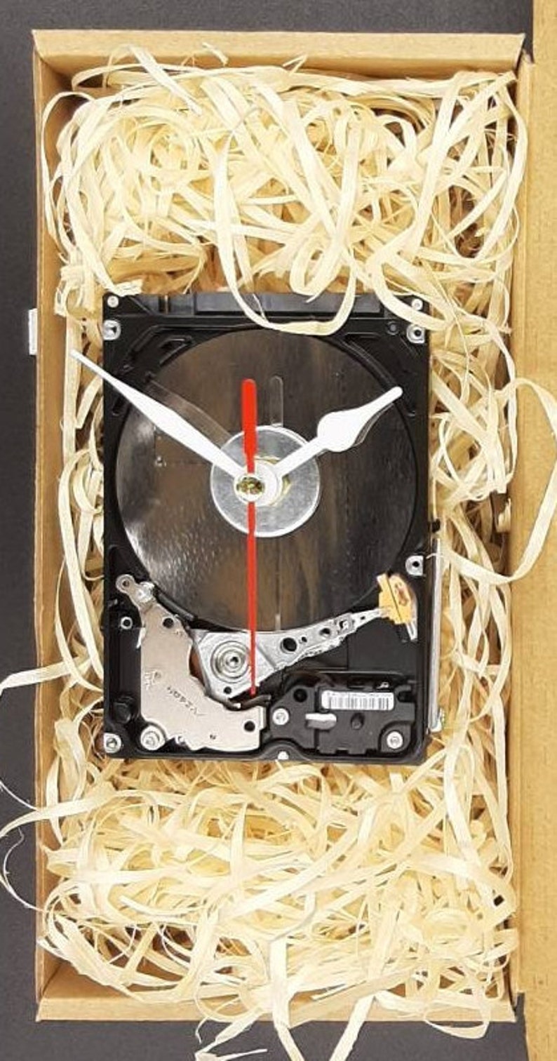 Hard Drive Clock Floppy Disk Unique Desk Clock Computer - Etsy