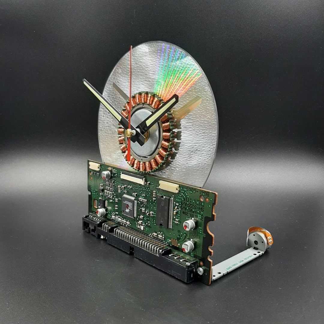 Gift Geek, Desk Clock, Technical Gift, Office Clock, Gift Boyfriend ...