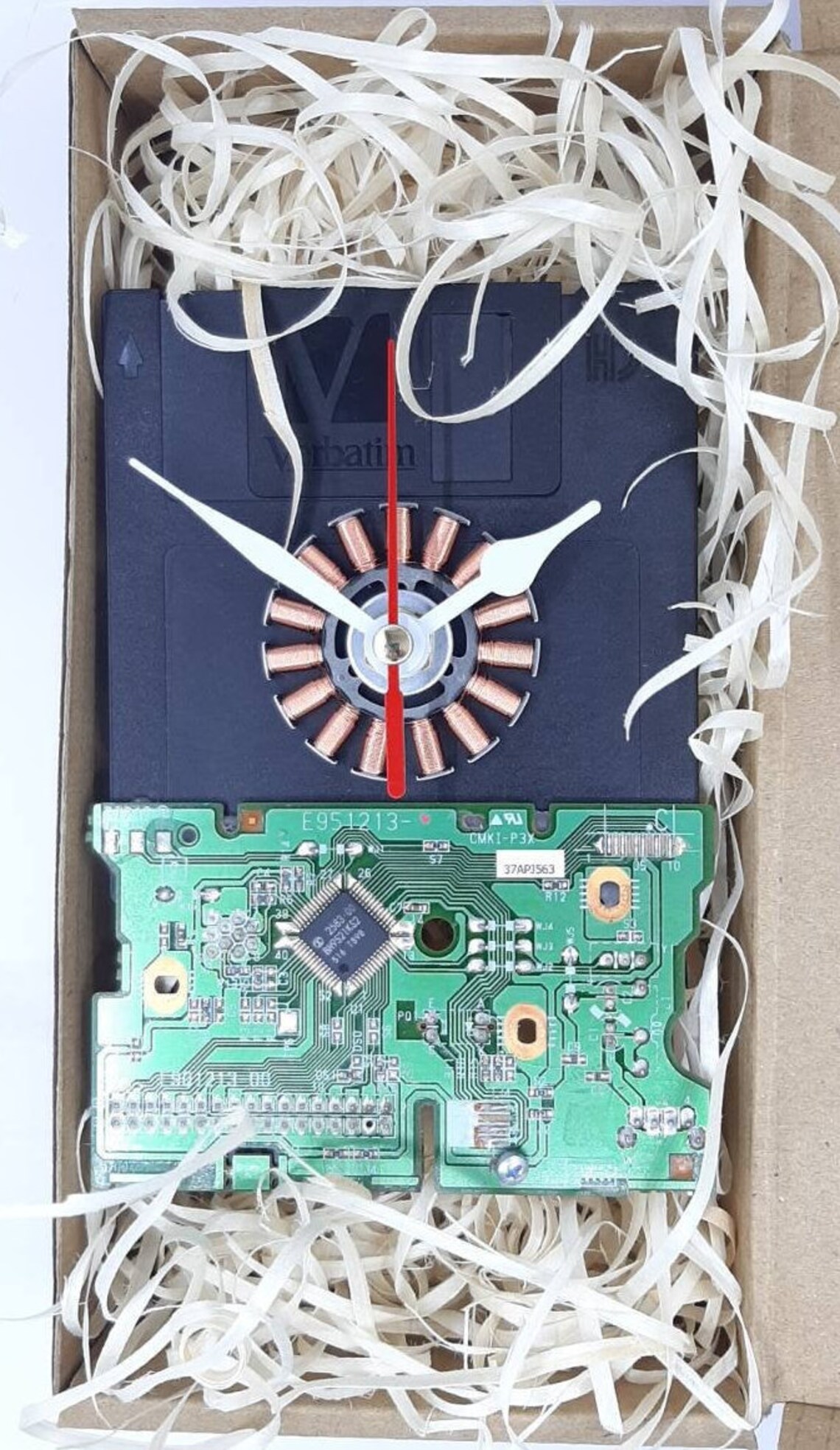 Hard drive clock Floppy drive clock Desk clock Office desk | Etsy