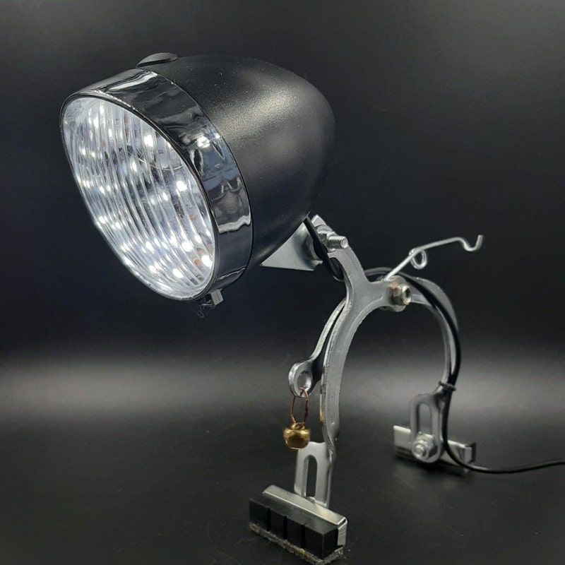 Recycled Bike Lamp - Etsy