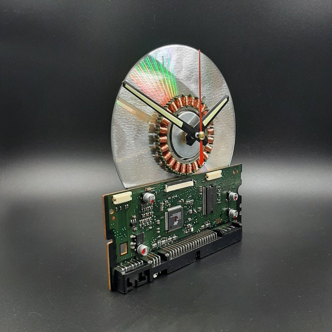 Gift Geek Desk Clock Technical Gift Office Clock Gift - Etsy