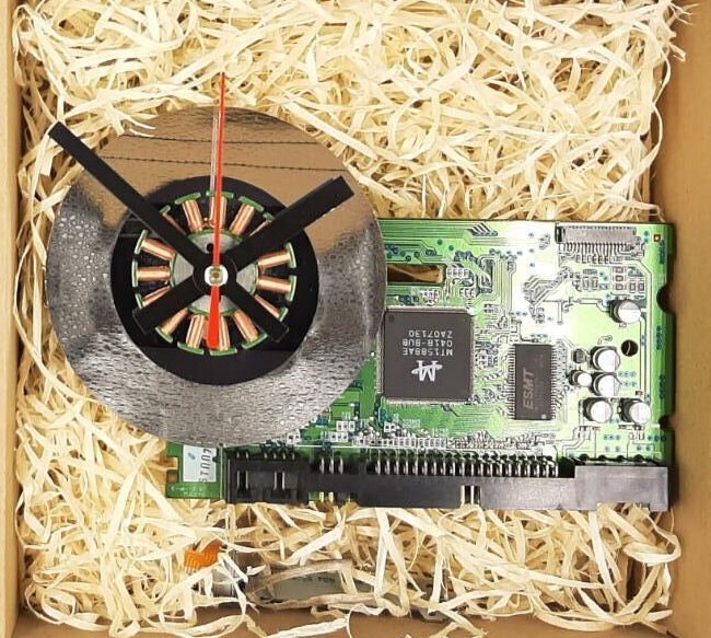 Office Desk Accessory Computer Clock Tech Gift Gift for - Etsy