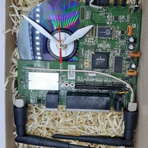 Gift Geek Desk Clock Technical Gift Office Clock Gift | Etsy