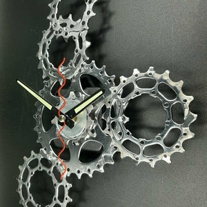 Bike Clock for the Wall Clock Bike Gear Cyclist Gift - Etsy