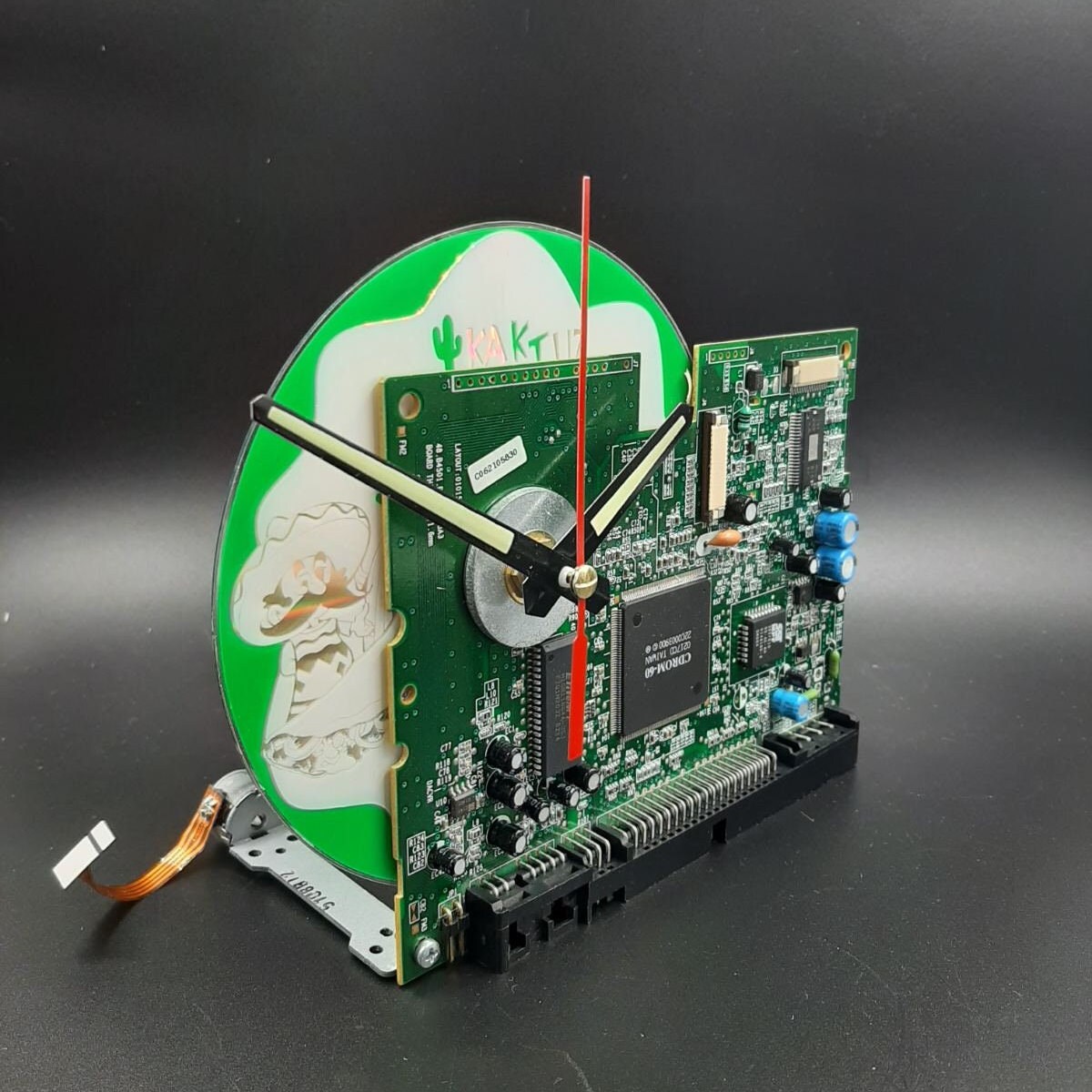 Gift for Geek Computer Clock Office Desk Accessory Unique - Etsy