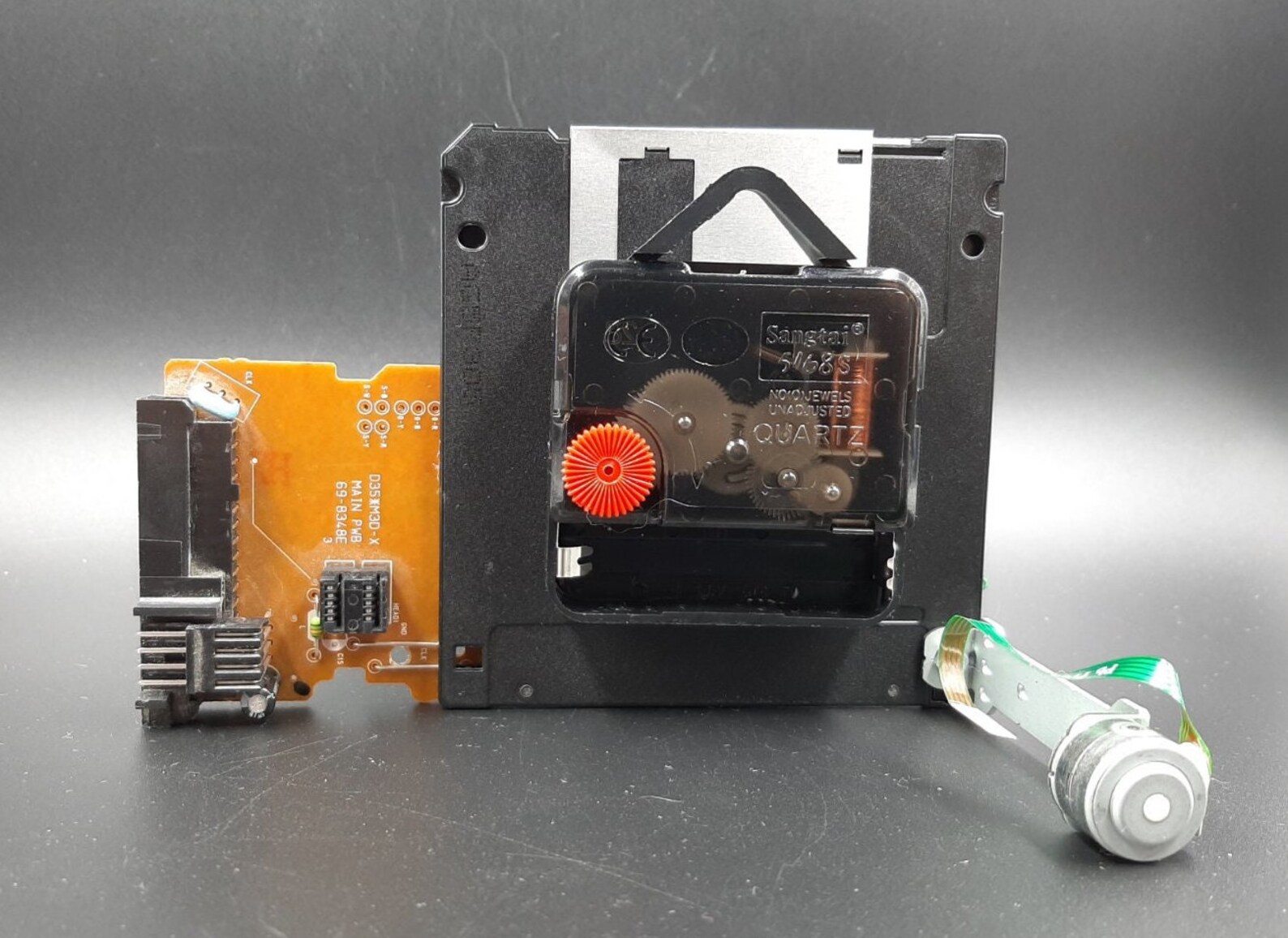 Clock With Computer Board Tech Gift Unique Desk Clock Gift - Etsy