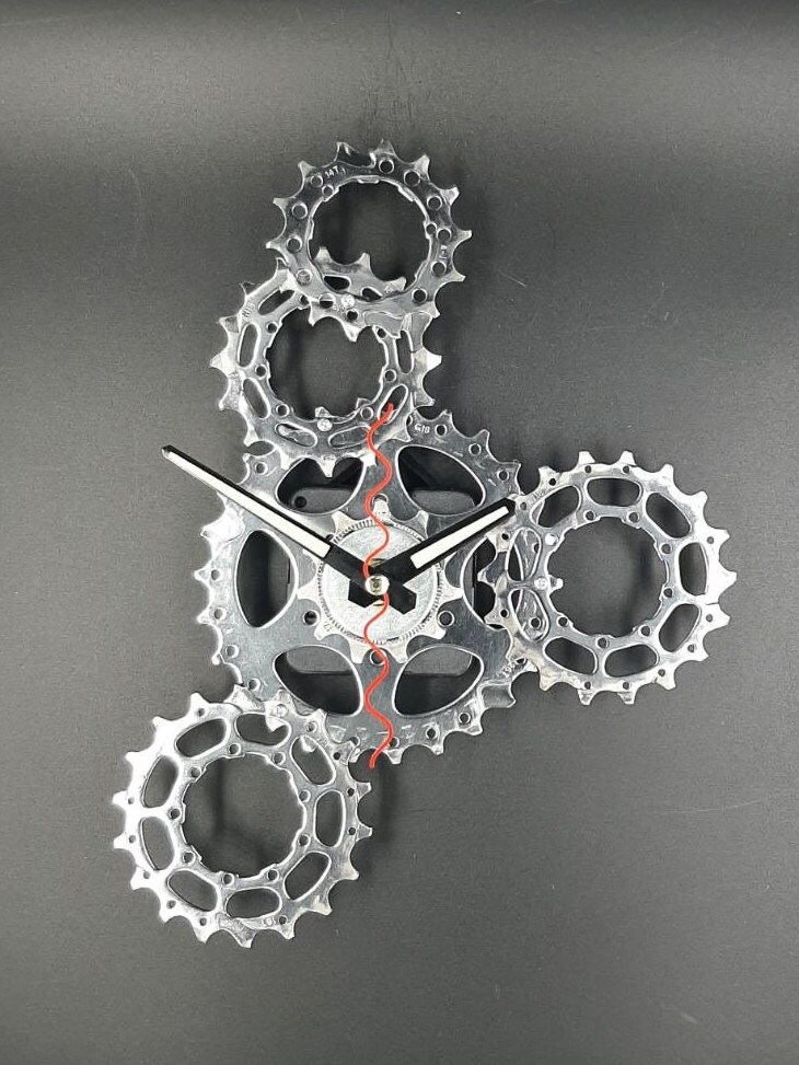 Bike Clock for the Wall Clock Bike Gear Cyclist Gift - Etsy