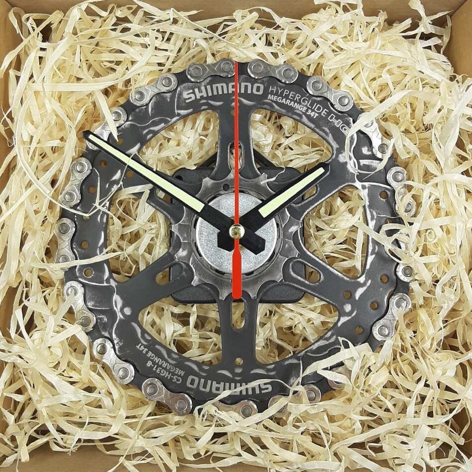 Bike Clock for the Wall Bike Gear Clock Cyclist Gift - Etsy