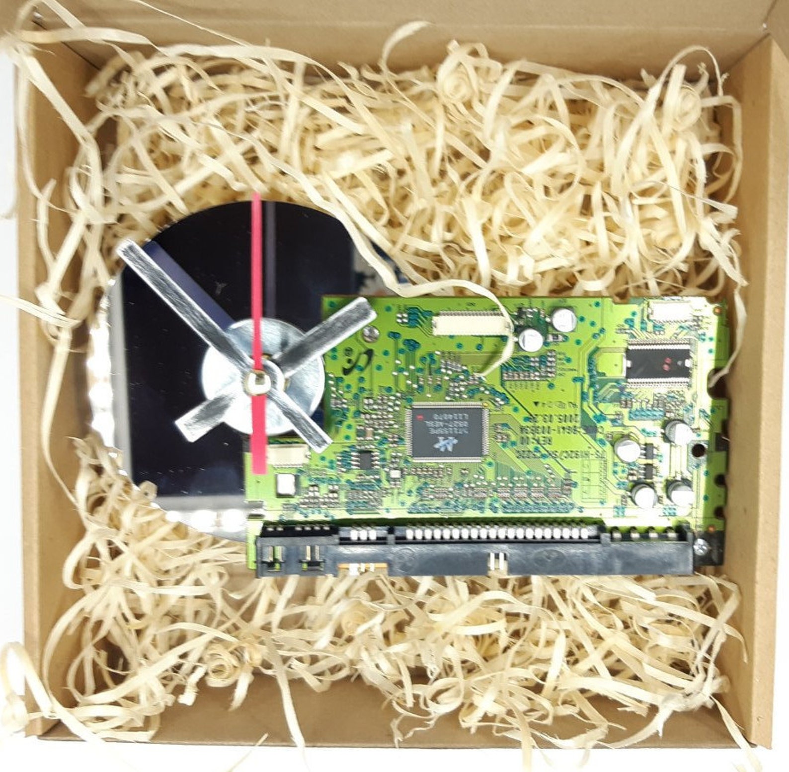 Office Desk Accessory Computer Clock Tech Gift Gift for | Etsy