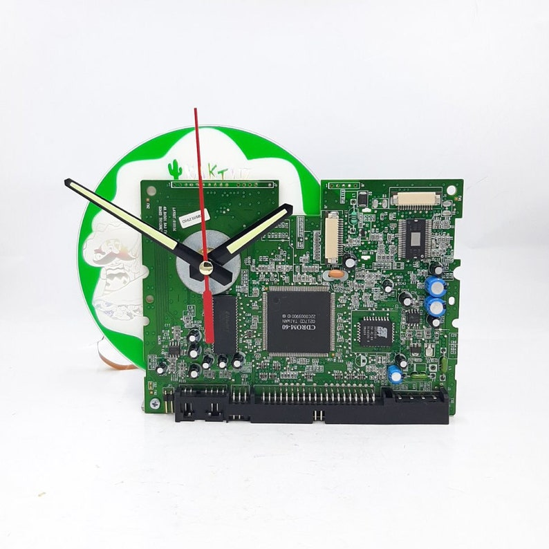 Gift for Geek Computer Clock Office Desk Accessory Unique | Etsy