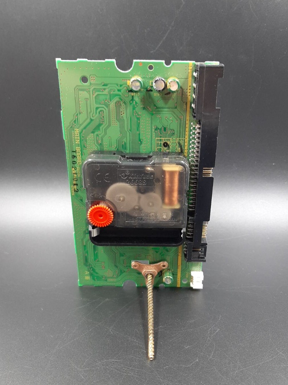 Computer Clock Secondary Computer Board Gift Geek Office - Etsy