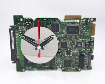 Gift for Geek Computer Clock Office Desk Accessory Unique | Etsy