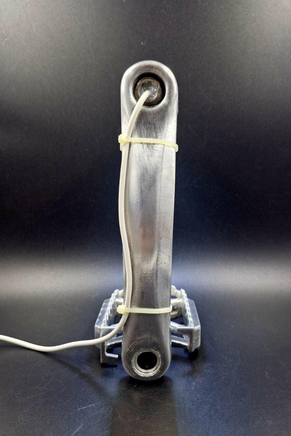 Recycled Bike Part Lamp: Steampunk Desk Light, Cyclist Gift - Etsy