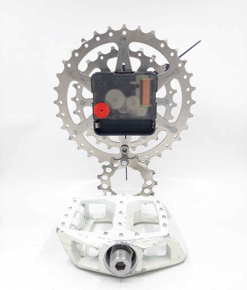 Bike clock for the desk Clock Bike gear clock Cyclist gift | Etsy