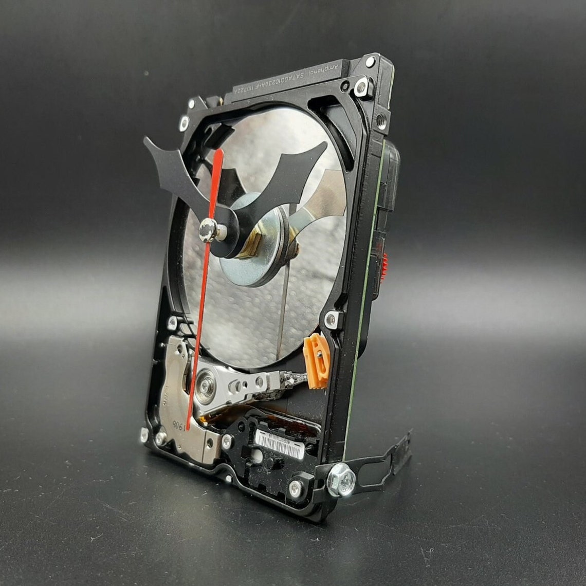 Hard Drive Clock Floppy Drive Clock Desk Clock Office Desk - Etsy