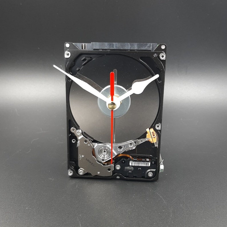 Hard Drive Clock Floppy Disk Unique Desk Clock Computer - Etsy