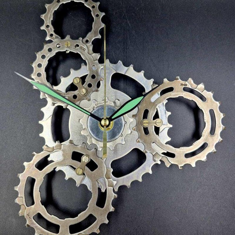 Bicycle Wall Clock - Etsy