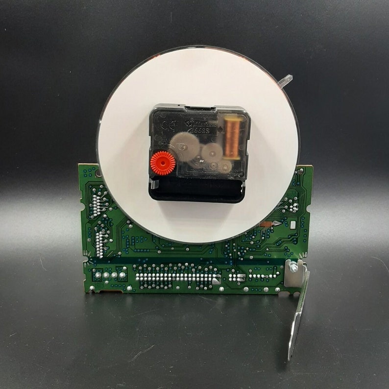 Recycle Computer Clock Unique Desk Clock Handmade Clock - Etsy