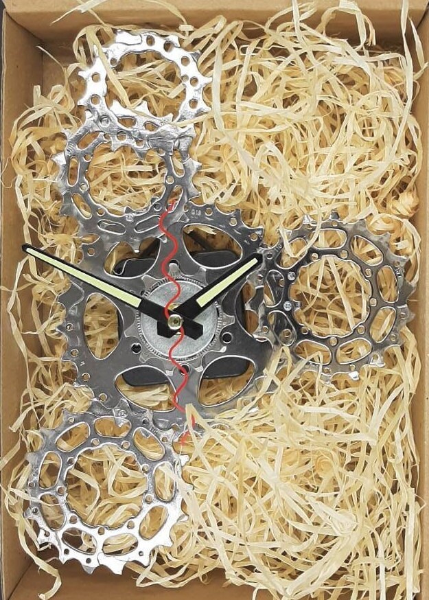 Bike Clock for the Wall Clock Bike Gear Cyclist Gift - Etsy