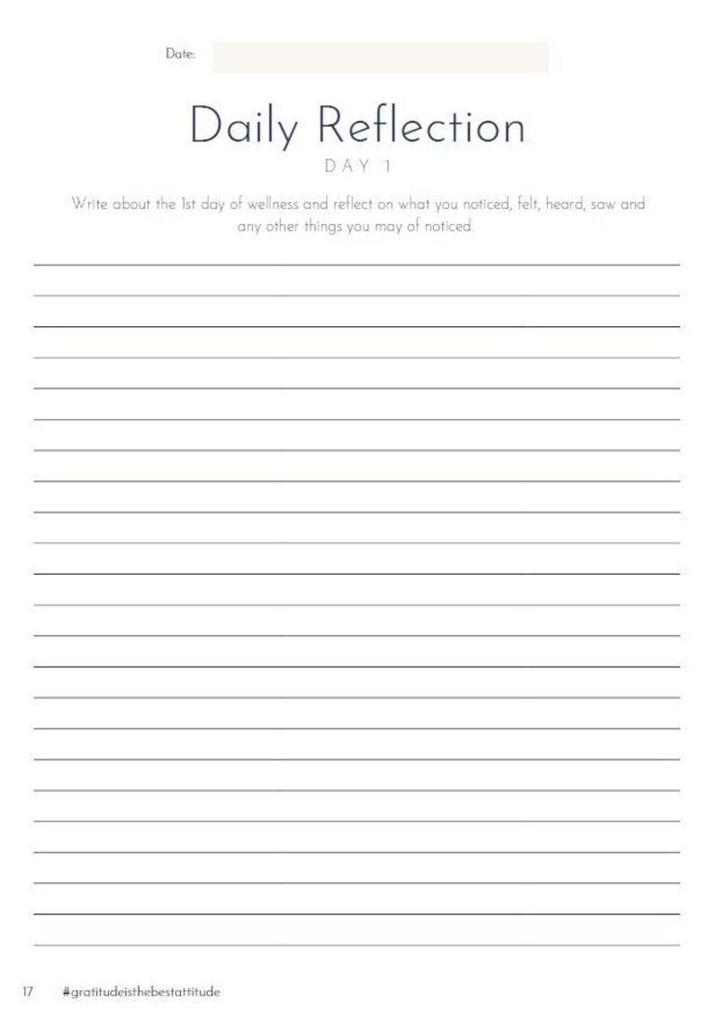 Little Black Book: Wellness 90 Day Challenge - Etsy