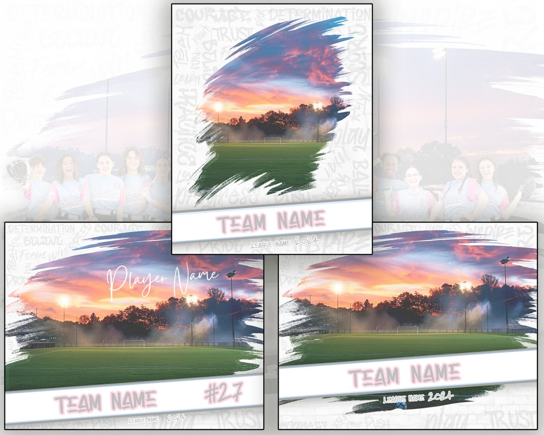 Soccer Digital Photography Background Layered PSD - Etsy
