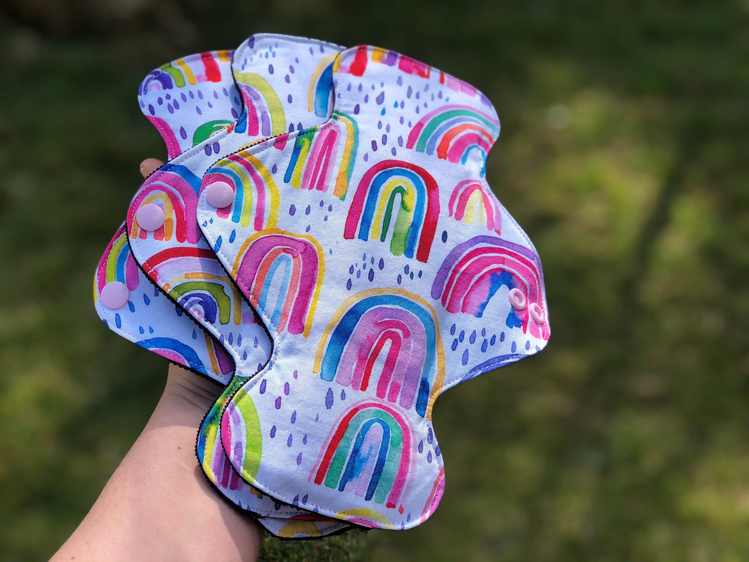 Curvy Wing Wrap Maxi Absorbency Cloth Pad - Etsy