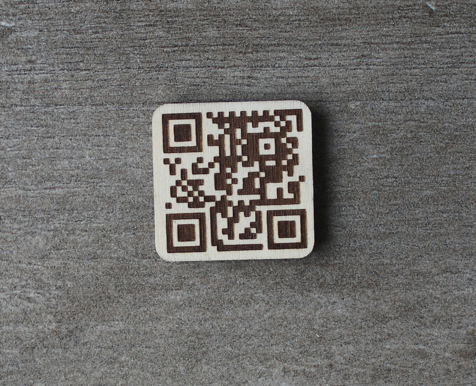 Qr-code Magnet QR Code Personalisiert Kühlschrankmagnet Aus - Etsy