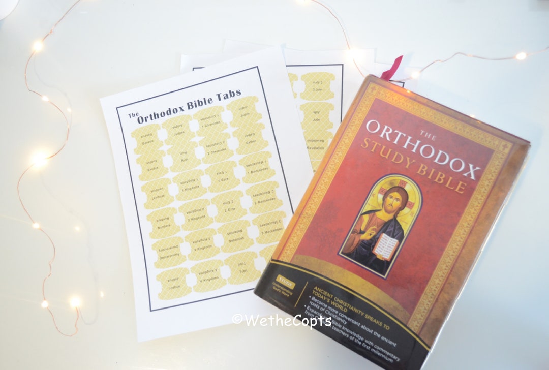 Orthodox Bible Tabs - Etsy