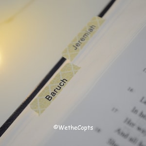 Orthodox Bible Tabs - Etsy