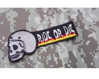 Ride or Die Patch | Etsy