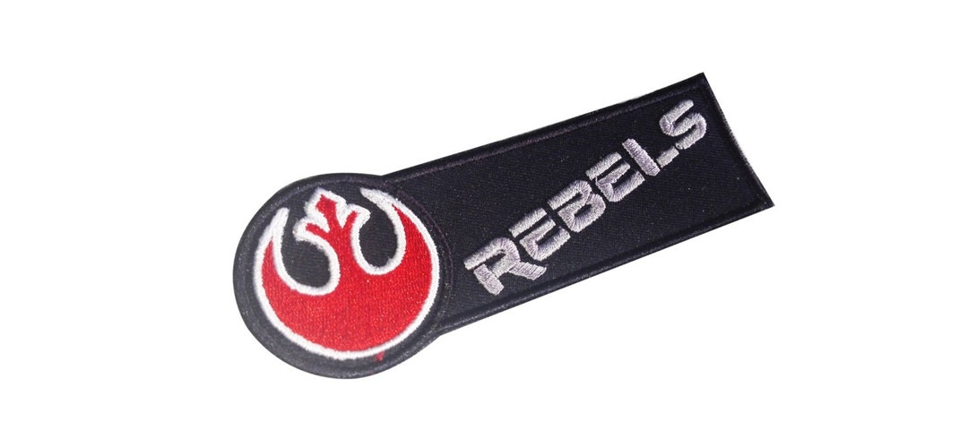 2 Pcs Star Wars Rebel Embroidered Patch Hook Backing for Jackets - Etsy