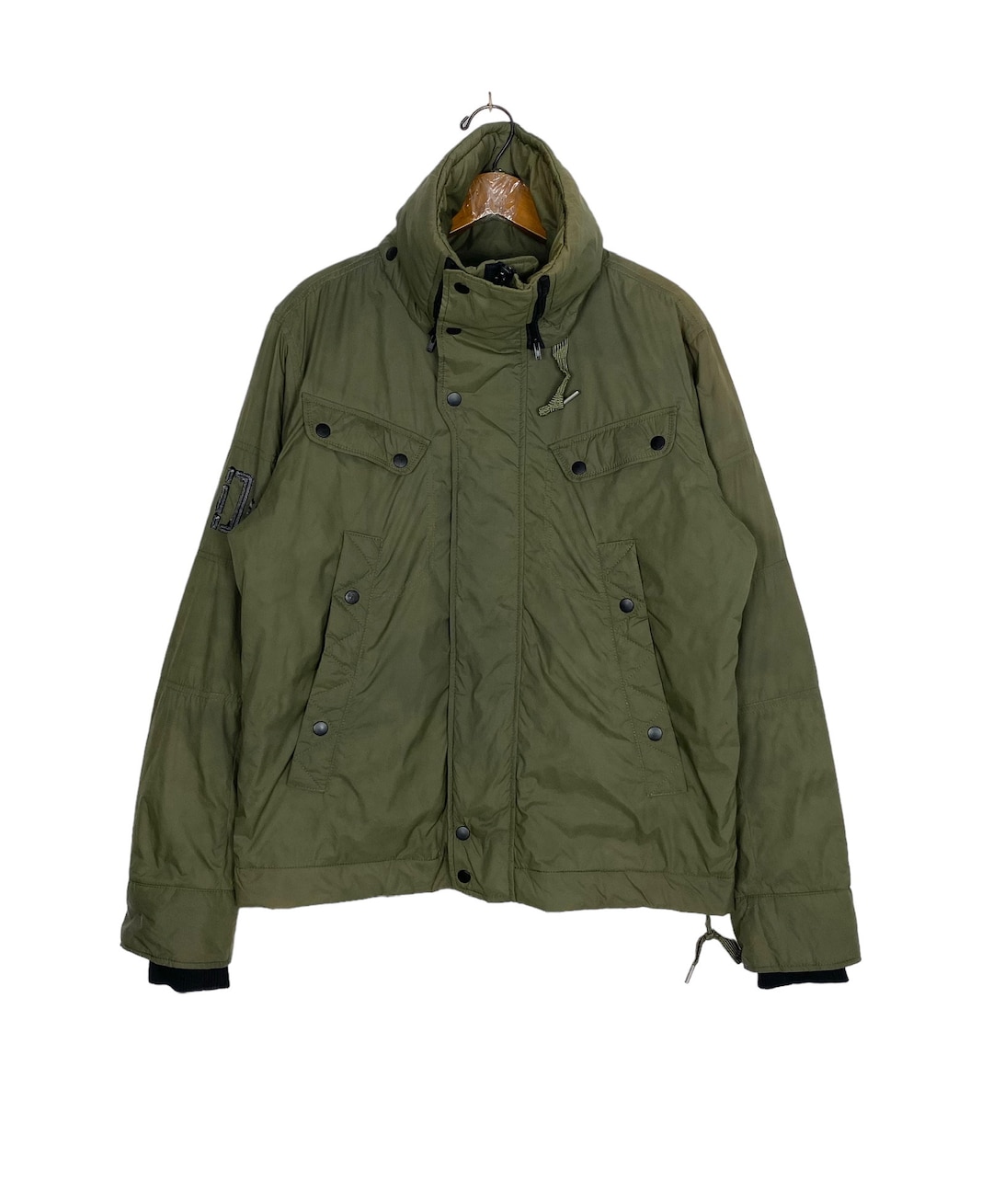 Vintage Diesel Nylon Military Jacket Men’s Medium Size Rare - Etsy