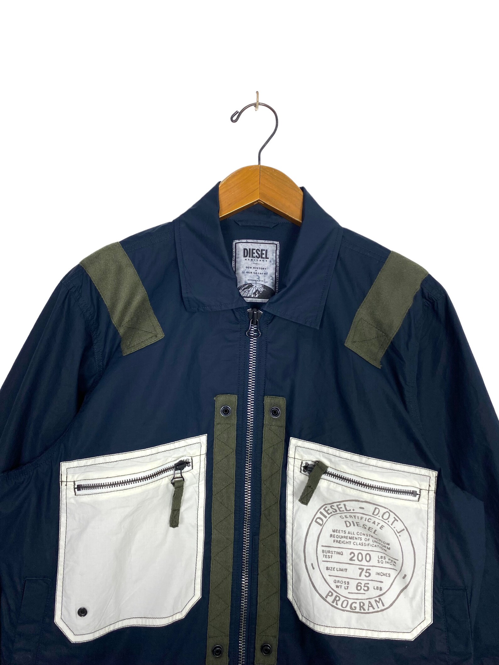 Diesel Harritage D.o.t.j Programe Jacket Men’s Medium Size Rare - Etsy
