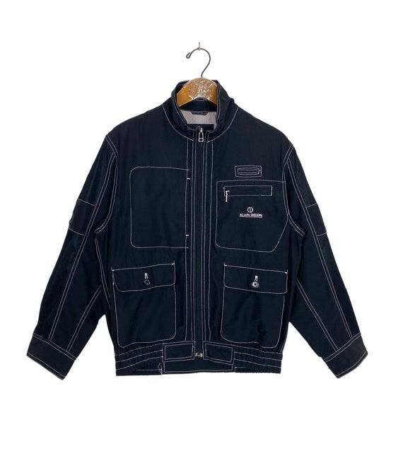 Vintage Alain Delon Skeleton Jacket Men’s Small Size … - Gem