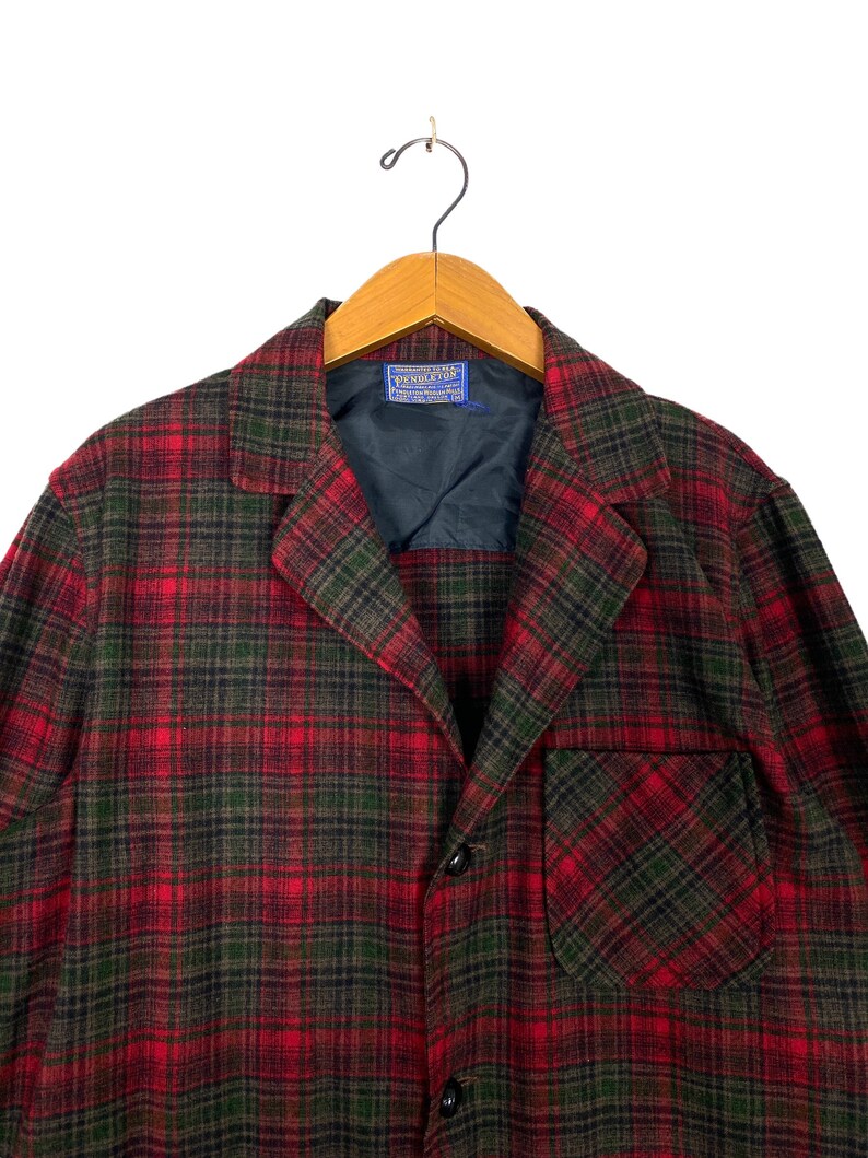 Vintage Pendleton Woolen Mills Jacket Tartan Plaid Mens - Etsy