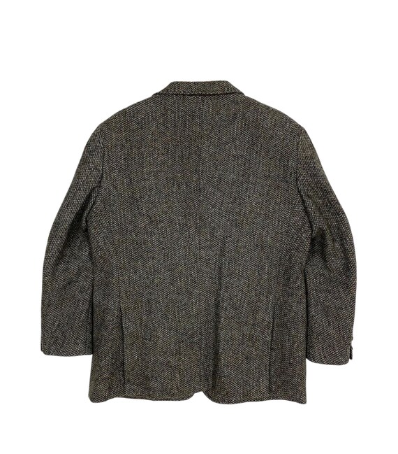 Vintage Harris Tweed Herringbone Coat Blazer Men’s Me… - Gem