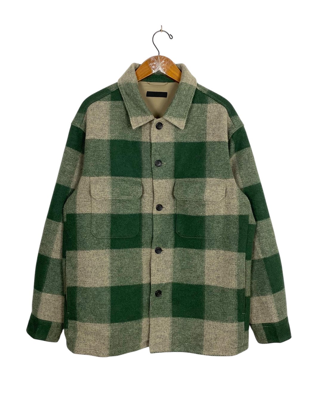 Uniqlo Checked Workwear Shirt Jacket Men’s Large Size Rare - Etsy