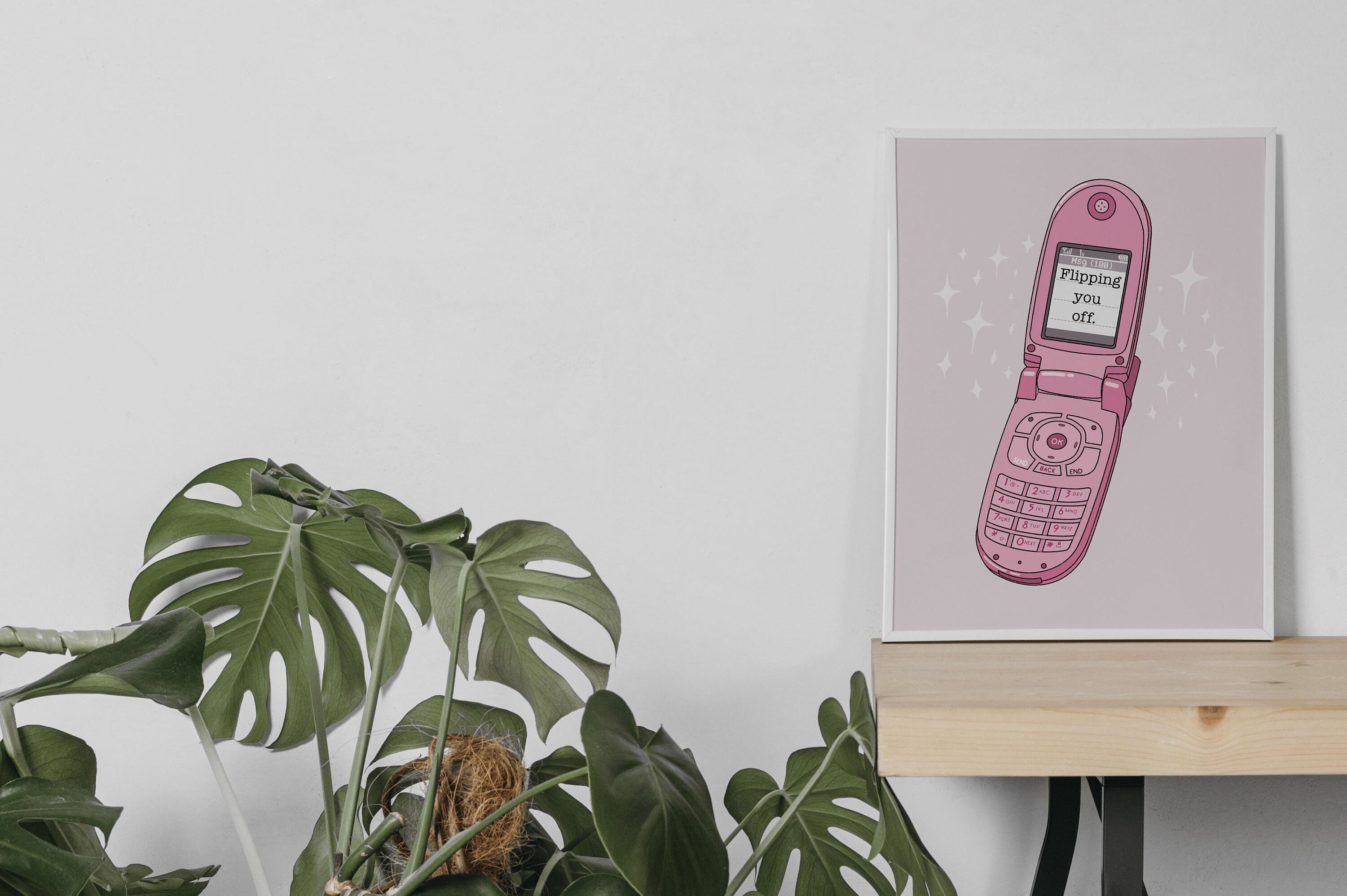 Printable flipping You Off Vintage Flip Phone - Etsy