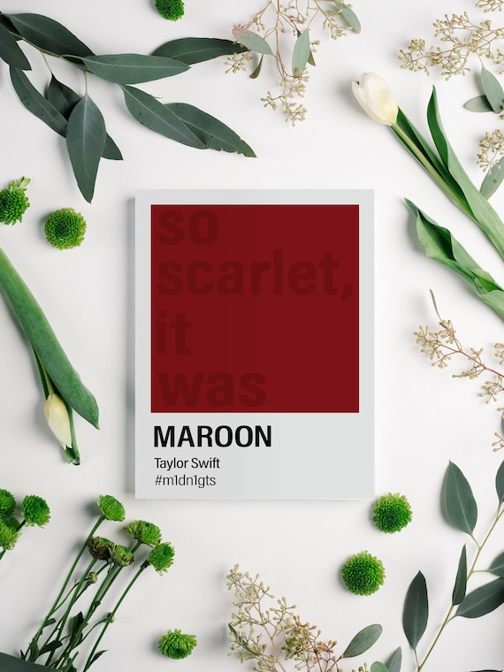 Pantone Color For Maroon