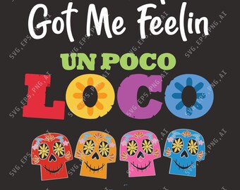 Poco loco svg | Etsy
