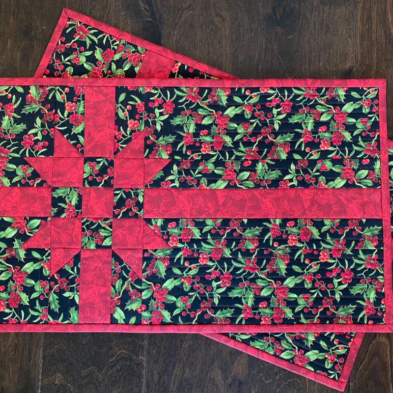 Christmas Placemats - Etsy