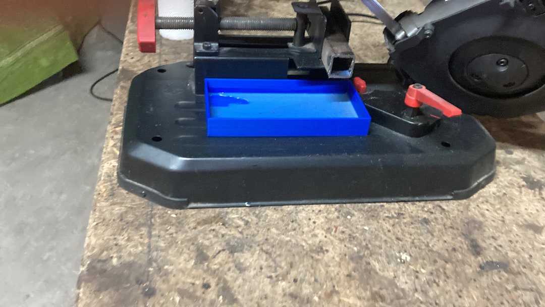 Parkside PMB 1100 B2 Metal Band Saw Drip Tray Water Bowl Coolant Tank ...