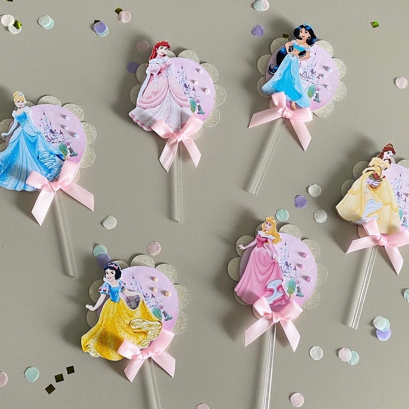 Princess Cake Toppers - Etsy