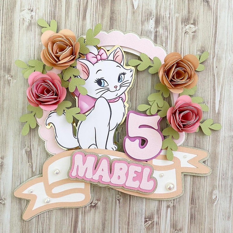 Cat Cake Toppers - Etsy